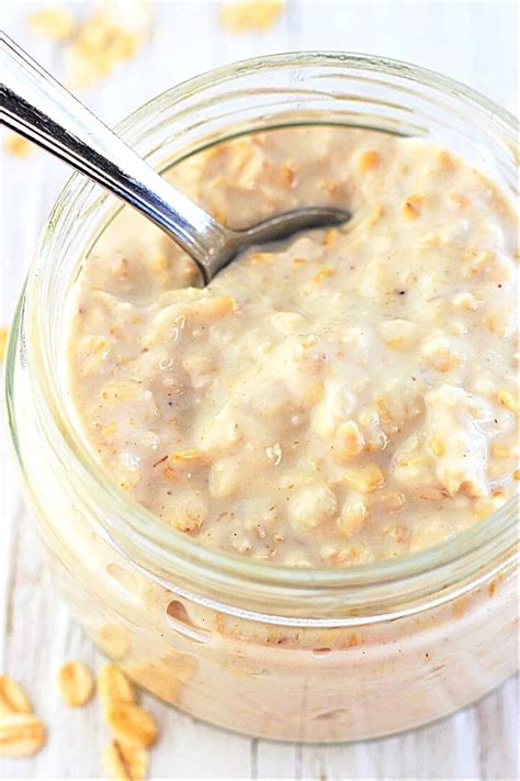 Easy Overnight Rolled Oats Recipe