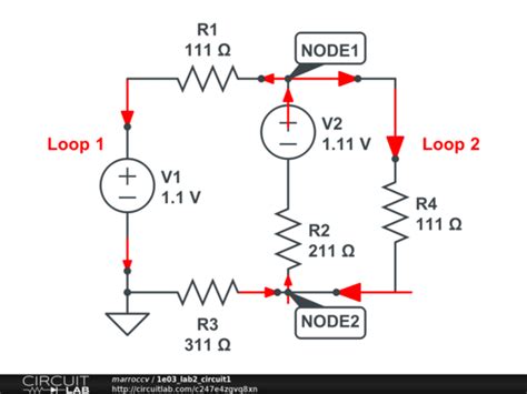 E Lab Circuit CircuitLab