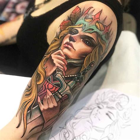 Neo Traditional Tattoos By Isnard Barbosa INKPPL
