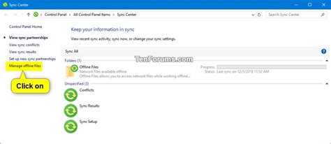 Set Or Unset Network Files As Always Available Offline In Windows