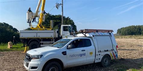 Sandc Electric Company And National Grid Electricity Distribution Sign