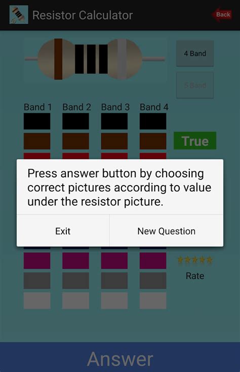 Resistor Calculator Android Apps On Google Play