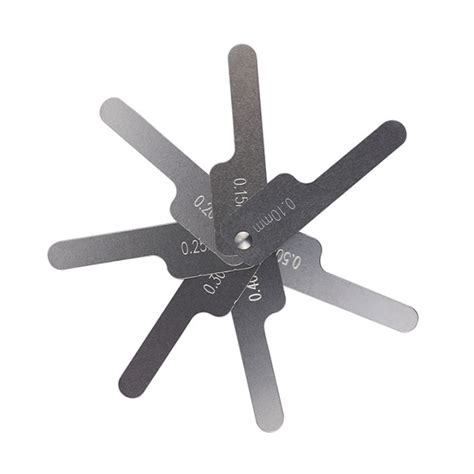 Dental Interproximal Reduction Gauge Ruler Tooth Gap Measure