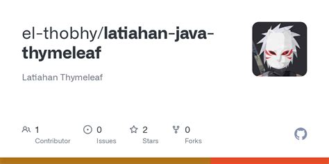 Github El Thobhylatiahan Java Thymeleaf Latiahan Thymeleaf
