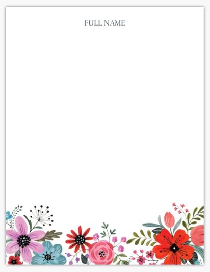 Notepads Templates And Designs Vistaprint