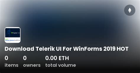 Download Telerik Ui For Winforms 2019 Hot Collection Opensea