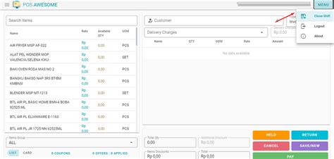 Posawesome Pos Closing Shift Status Erpnext Frappe Forum