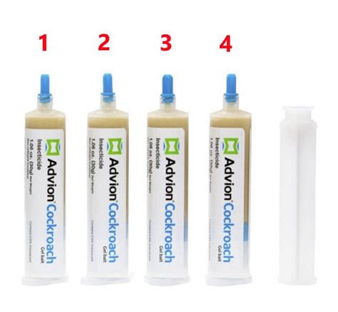 Advion Cockroach Gel від тарганів гель отрута отрута засіб ШПРИЦ 4ШТ