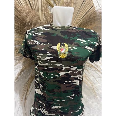 Jual KAOS LORENG TNI AD TERBARU KAOS LORENG TNI NKRI KAOS KASAD SABLOM BAHAN DRYFIT Shopee
