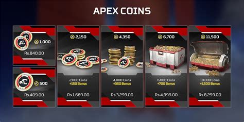 Every Apex Legends Currency How To Get Them