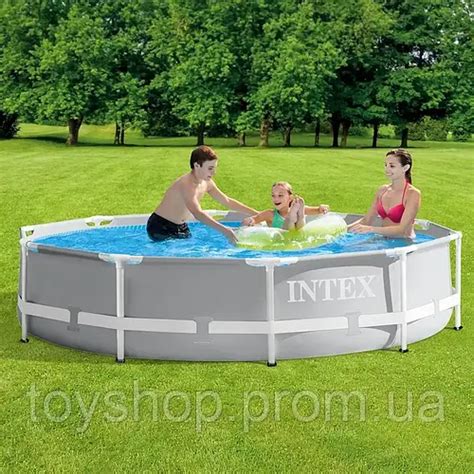 Купить Каркасный бассейн Intex 26700 prism frame, 305х76 см, объем воды ...