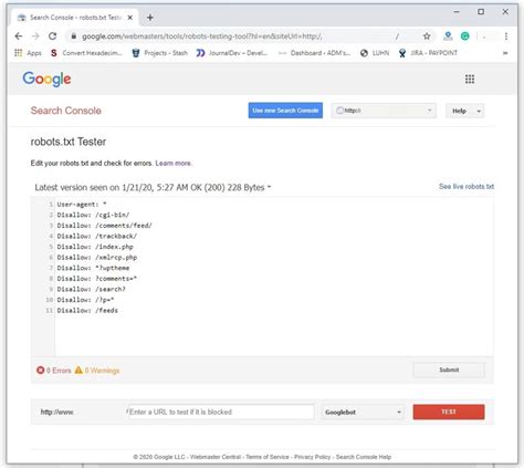 Robotstxt File In Seo Admfactory