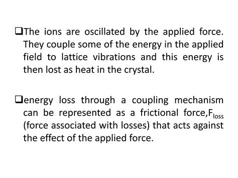 Ionic Polarization And Dielectric Resonance By Tahmid Rongonelectrical