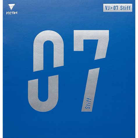07 SERIES（VJ>07 VJC>07） Vol.2―EFFICIENCY OF 07―｜用具紹介 | VICTAS卓球用品メーカー