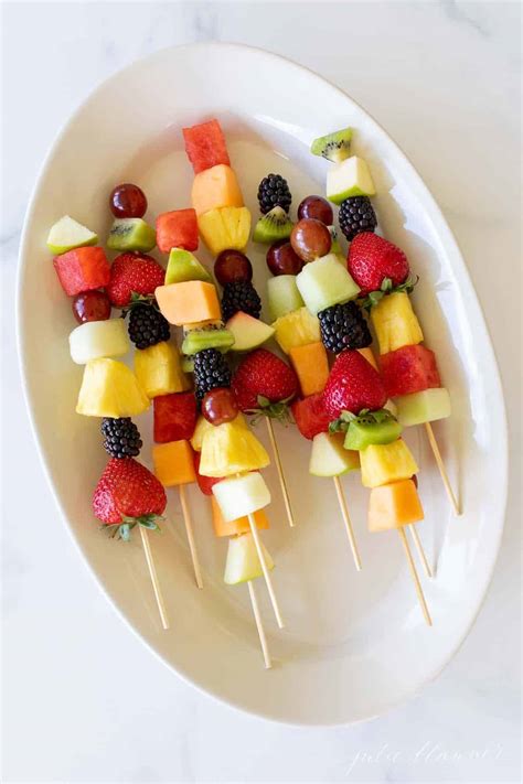 Fun And Festive Fresh Fruit Skewers Julie Blanner