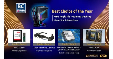 Winners Of Computex Taipei 2021 Best Choice Award Announced Showcasing A New Generation Of