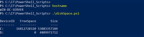 Github Dante Fallsdiskspacepowershell A Powershell Script That