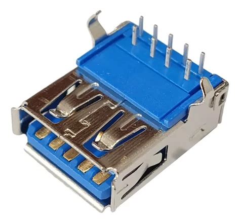 Conector Usb Tipo A Hembra 9 Pines Usb 30 10 Piezas Mercadolibre