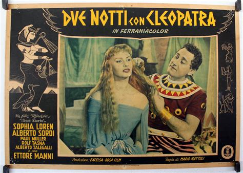 Due Notti Con Cleopatra Movie Poster Due Notti Con Cleopatra