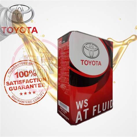 SC358 Minyak Gearbox ATF Toyota WS Fluid 4L VIOS ALTIS CAMRY Alphard
