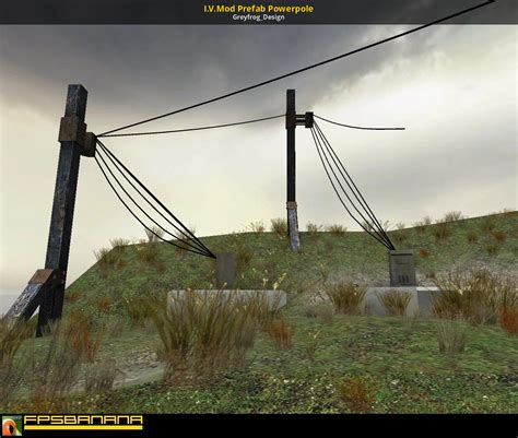 i v mod prefab powerpole [source engine] [mods]