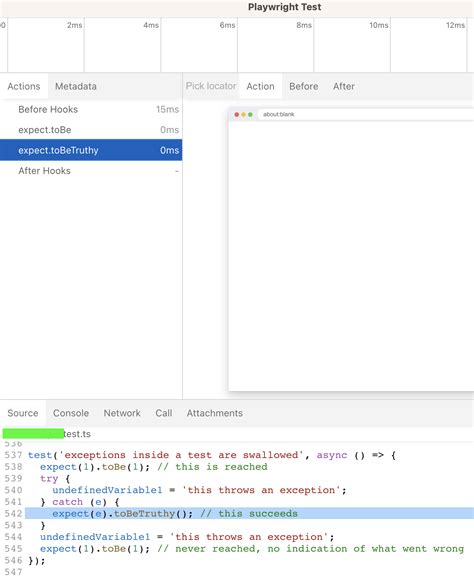 [bug] exceptions are swallowed in ui mode silent fails with no error