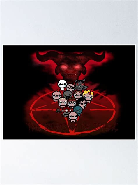 Tboi Poster By Uyuni Redbubble
