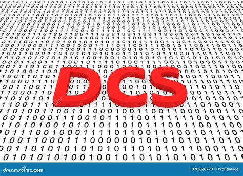 Dcs Stock Illustration Illustration Of Information Binary 92020773