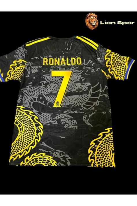 Lion Spor Real Madrid 2023 24 Yeni Sezon Özel Ejderha Motifli Cristiano