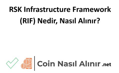 RSK Infrastructure Framework RIF Nedir Nasıl Alınır