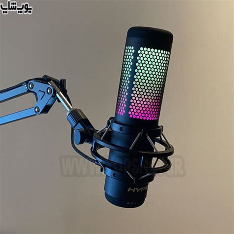 میکروفون گیمینگ Rgb هایپرایکس مدل Quadcast S یوپ شاپ
