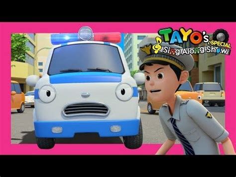 NEW Tayo Rescue Team Song L Police Car Pat Let S Go L Tayo Sing