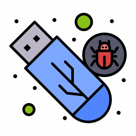 Drive Malware Storage Usb Virus Icon