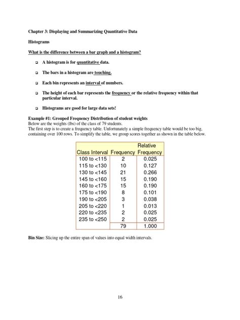 Chapter 3 Pdf Histogram Statistics