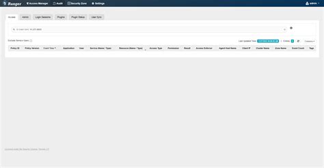 Manage Ranger Audit In Ranger Admin Web Ui Adps Arenadata Docs