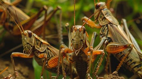 Premium Photo Crickets And Other Jungle Insects Create A Chorus Of