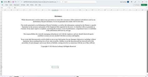Uk Statutory Redundancy Pay Calculator 2024 Etsy Uk