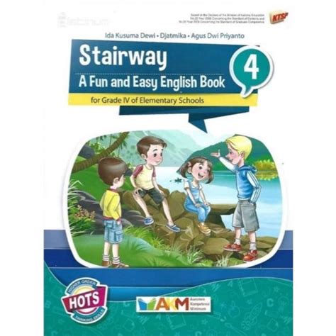 Jual Buku Stairway Starway English Kelas 4 Edisi Terbaru AkM