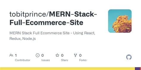 GitHub Tobitprince MERN Stack Full Ecommerce Site MERN Stack Full