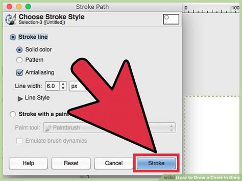 How To Draw A Circle In Gimp With Pictures Wikihow