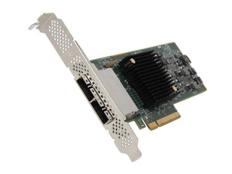 LSI LSI00300 9207 8e PCI Express 3 0 X8 SATA SAS Host Controller Card Newegg Com