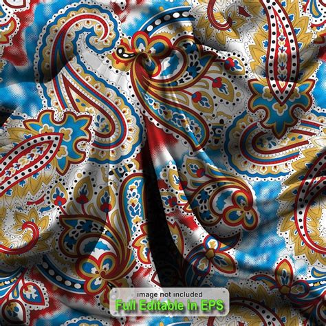 Premium Vector Allover Textile Design A Seamless Pattern Abstract Background Fabric Print