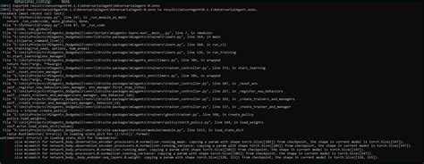 Ml Agents Adversarial Ai Error Questions And Answers Unity Discussions