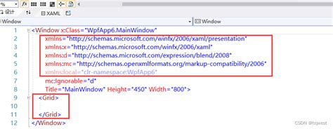 Wpf真入门教程03 Xaml介绍 Csdn博客