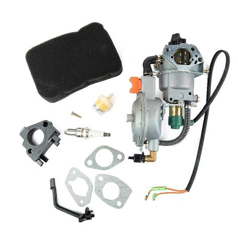 Dual Fuel Lpg Ng Conversion Carburetor Kit For Kw To Kw Generators With Air Filter Fuel