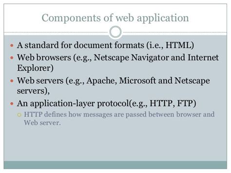 Application Layer Protocols