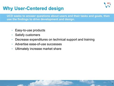 User Centered Design Ppt