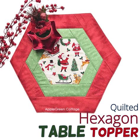 Easy Christmas Table Runner Pattern Applegreen Cottage