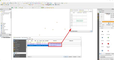 attribute table automatic fill in of columns in qgis geographic