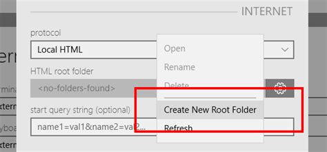 Creating Local HTML Content Choung Networks